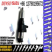 China fuel injector 095000-5471 8-97329703-1 common rail parts injection nozzle 5473 and diesel fuel injector set 095000-5473 for sale