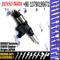 China fuel injector 095000-5471 8-97329703-1 common rail parts injection nozzle 5473 and diesel fuel injector set 095000-5473 for sale