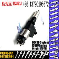 China fuel injector 095000-5471 8-97329703-1 common rail parts injection nozzle 5473 and diesel fuel injector set 095000-5473 for sale