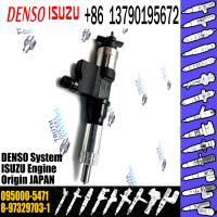 China fuel injector 095000-5471 8-97329703-1 common rail parts injection nozzle 5473 and diesel fuel injector set 095000-5473 for sale