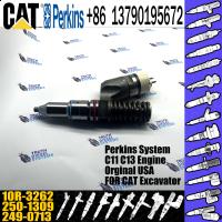 China Genuine New Quality Diesel Fuel Injector 249-0713 2490713 10R-3262 For CAT C11 C13 Engine for sale