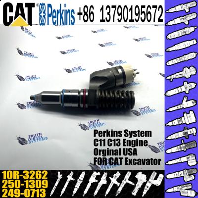 China Genuine New Quality Diesel Fuel Injector 249-0713 2490713 10R-3262 For CAT C11 C13 Engine for sale