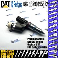 China Genuine New Quality Diesel Fuel Injector 249-0713 2490713 10R-3262 For CAT C11 C13 Engine for sale