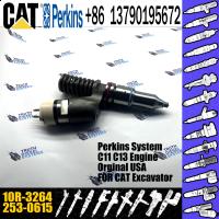 China fuel engine injection nozzle injector diesel pump injector sprayer 253-0615 10R-3264 for CAT engine for sale