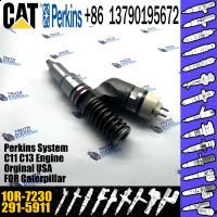 China GAMEN High Quality Diesel Engine Injector 291-5911 10R-7230 For CAT Diesel Engine C15/C18 for sale