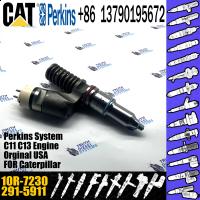 China GAMEN High Quality Diesel Engine Injector 291-5911 10R-7230 For CAT Diesel Engine C15/C18 for sale