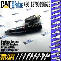 China GAMEN High Quality Diesel Engine Injector 291-5911 10R-7230 For CAT Diesel Engine C15/C18 for sale