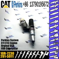 China GAMEN High Quality Diesel Engine Injector 291-5911 10R-7230 For CAT Diesel Engine C15/C18 for sale