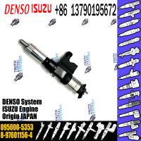 China COMMON RAIL FUEL INJECTOR 095000-5350, 095000-5351, 095000-5353, 8-97601156-4 FOR ISUZU 4HK1 ENGINE for sale