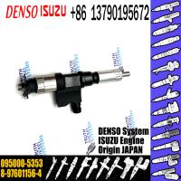 China COMMON RAIL FUEL INJECTOR 095000-5350, 095000-5351, 095000-5353, 8-97601156-4 FOR ISUZU 4HK1 ENGINE for sale