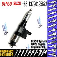 China COMMON RAIL FUEL INJECTOR 095000-5350, 095000-5351, 095000-5353, 8-97601156-4 FOR ISUZU 4HK1 ENGINE for sale