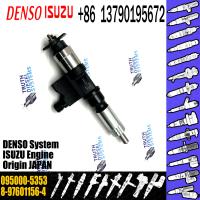 China COMMON RAIL FUEL INJECTOR 095000-5350, 095000-5351, 095000-5353, 8-97601156-4 FOR ISUZU 4HK1 ENGINE for sale