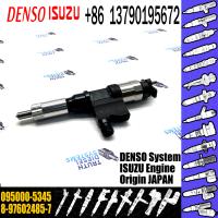 China Genuine Common Rail Injector 8976024857 8-97602485-7 095000-5345 For ISUZU 4HK1 6HK1 for sale