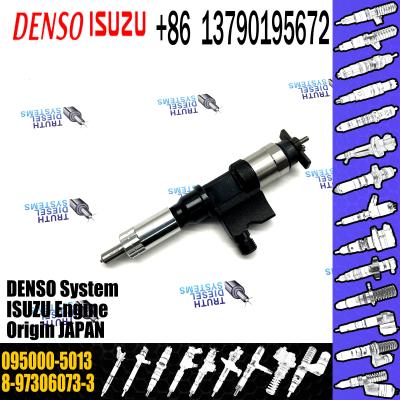 China Hot sale Excavator Parts Diesel Fuel Injector 095000-5013 Common Rail Injector 8-97306073-3 for sale