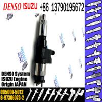 China Hot sale Excavator Parts Diesel Fuel Injector 095000-5012 Common Rail Injector 8-97306073-2 8973060732 for sale