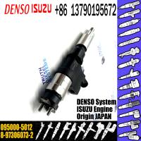 China Hot sale Excavator Parts Diesel Fuel Injector 095000-5012 Common Rail Injector 8-97306073-2 8973060732 for sale