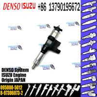 China Hot sale Excavator Parts Diesel Fuel Injector 095000-5012 Common Rail Injector 8-97306073-2 8973060732 for sale