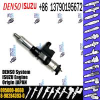 China Original New Diesel Injection 8982843930 8-98284393-0 095000-0660 For ISUZU 4HK1 6HK1 for sale