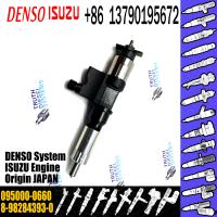 China Original New Diesel Injection 8982843930 8-98284393-0 095000-0660 For ISUZU 4HK1 6HK1 for sale