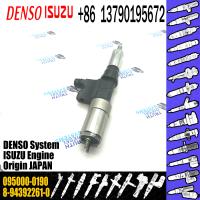 China Common Rail Diesel Fuel Injector 095000-0190 8-94392261-0 095000-0140 095000-0146 for sale