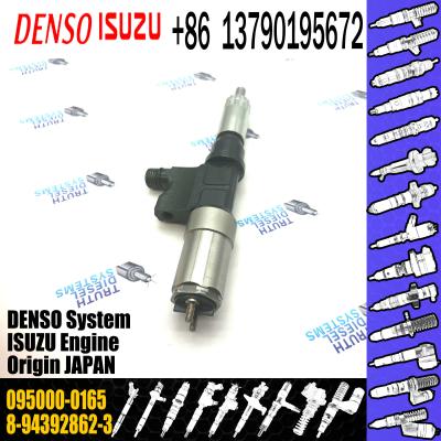 China Remanufactured Engine Diesel Fuel Injector 095000-0165 8-94392862-3 8943928623 for sale