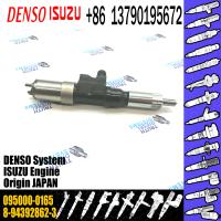 China Remanufactured Engine Diesel Fuel Injector 095000-0165 8-94392862-3 8943928623 for sale