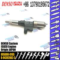 China Remanufactured Engine Diesel Fuel Injector 095000-0165 8-94392862-3 8943928623 for sale