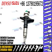 China injector diesel engine 295050-1900 8-98260109-0 for ISUZU 8-98260109-0 295050-1900 for diesel injection nozzle injector for sale