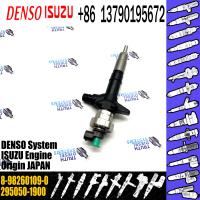 China injector diesel engine 295050-1900 8-98260109-0 for ISUZU 8-98260109-0 295050-1900 for diesel injection nozzle injector for sale