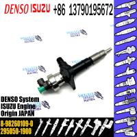 China injector diesel engine 295050-1900 8-98260109-0 for ISUZU 8-98260109-0 295050-1900 for diesel injection nozzle injector for sale