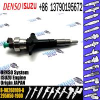 China injector diesel engine 295050-1900 8-98260109-0 for ISUZU 8-98260109-0 295050-1900 for diesel injection nozzle injector for sale