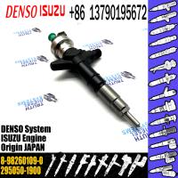 China injector diesel engine 295050-1900 8-98260109-0 for ISUZU 8-98260109-0 295050-1900 for diesel injection nozzle injector for sale