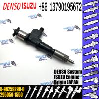 China Common Rail Injector 295050-1550 8-98259290-0 for Hitachi ISUZU for sale