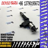 China Genuine and new fuel injector 095000-8980 095000-8981 095000-8982 8-98167556-2 for ISUZU 6WG1 Engine for sale