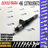 China Genuine and new fuel injector 095000-8980 095000-8981 095000-8982 8-98167556-2 for ISUZU 6WG1 Engine for sale