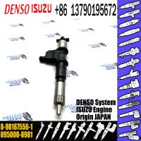 China common rail injector 095000-8981 diesel engine fuel injector 8-98167556-1 automotive parts 8981675561 for sale