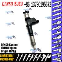 China common rail injector 095000-8981 diesel engine fuel injector 8-98167556-1 automotive parts 8981675561 for sale