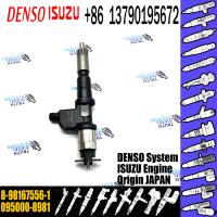 China common rail injector 095000-8981 diesel engine fuel injector 8-98167556-1 automotive parts 8981675561 for sale