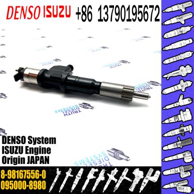 China Huida Diesel Engine fuel injector 095000-8980 8-98167556-0 095000-8981 8-98167556-1 Original for sale