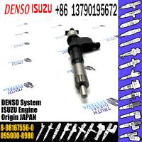 China Huida Diesel Engine fuel injector 095000-8980 8-98167556-0 095000-8981 8-98167556-1 Original for sale
