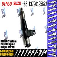 China Huida Diesel Engine fuel injector 095000-8980 8-98167556-0 095000-8981 8-98167556-1 Original for sale