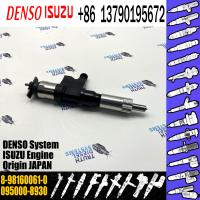 China 8-98160061-0 095000-8930 Common Rail Fuel Injector For Isuzu 4HK1 Diesel Engine for sale