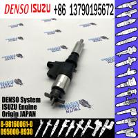 China 8-98160061-0 095000-8930 Common Rail Fuel Injector For Isuzu 4HK1 Diesel Engine for sale