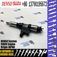China 8-98160061-0 095000-8930 Common Rail Fuel Injector For Isuzu 4HK1 Diesel Engine for sale