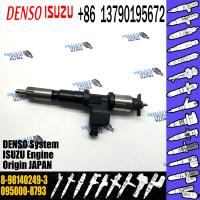 China High quality electric fuel injector is used for Isuzu/095000-8793/8-98140249-3/DENSO electric fuel injector for sale