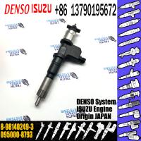 China High quality electric fuel injector is used for Isuzu/095000-8793/8-98140249-3/DENSO electric fuel injector for sale