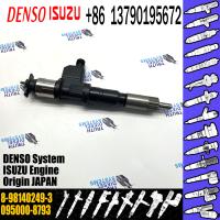 China High quality electric fuel injector is used for Isuzu/095000-8793/8-98140249-3/DENSO electric fuel injector for sale