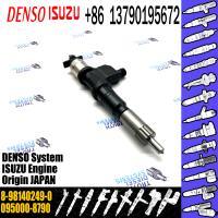 China Huida Diesel Engine fuel injector 095000-8633 8-98139816-3 095000-8790 8-98140249-0 Original for sale