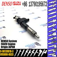 China Remanufactured Fuel Injector 095000-8633 095000-8163 8-98139816-3 For ISUZU 6WG1 for sale