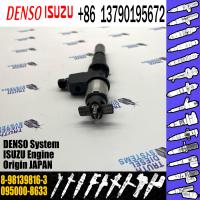 China Remanufactured Fuel Injector 095000-8633 095000-8163 8-98139816-3 For ISUZU 6WG1 for sale